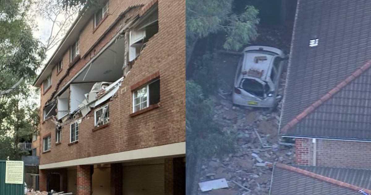 Man pulled from rubble after apartment block blast