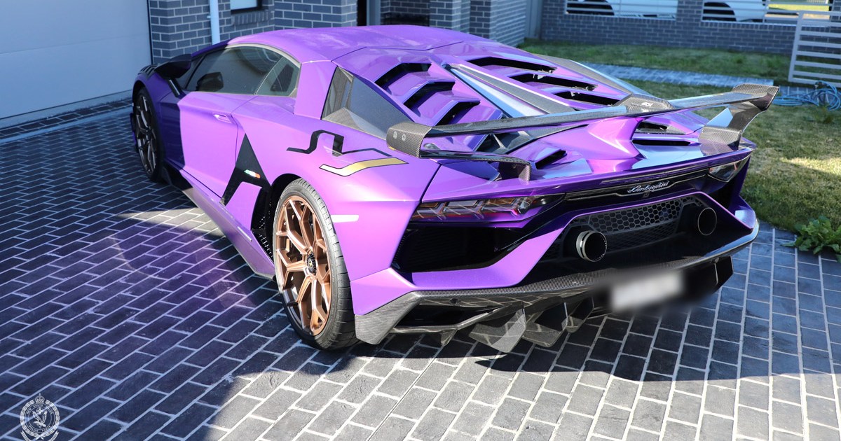 Lamborghini among haul in $10m fake merch arrests