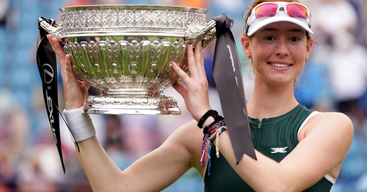 Maya Joint jumping again as Wimbledon looms