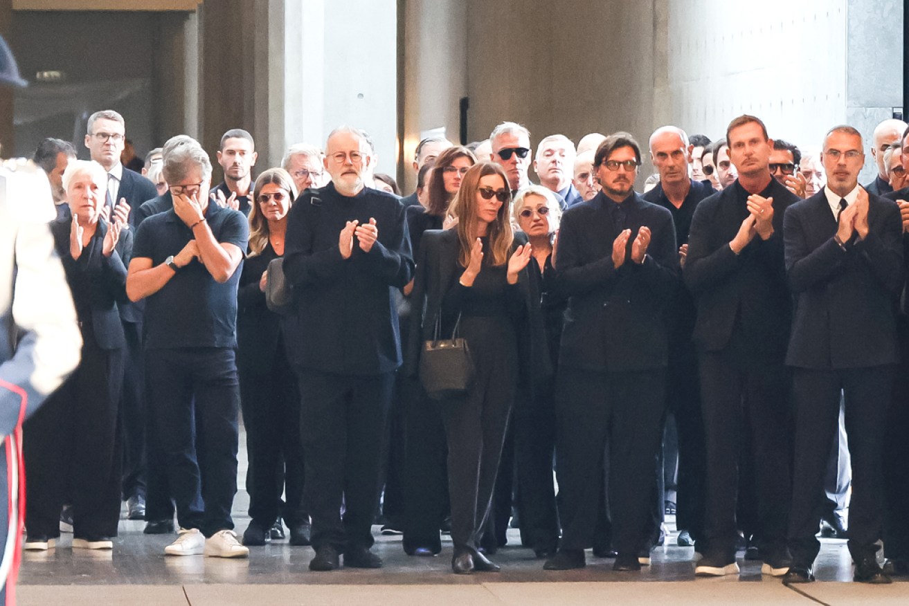 Giorgio Armani's employees farewell father-like boss