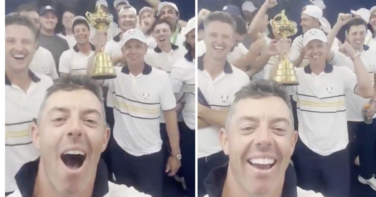 Rory McIlroy teases Donald Trump after Ryder Cup victory