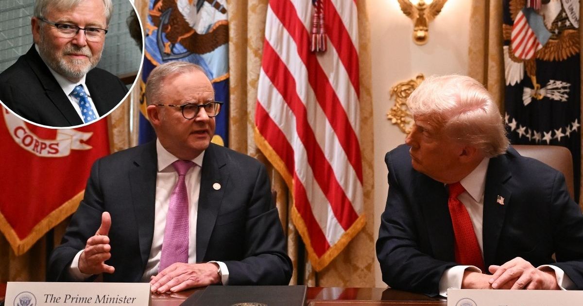 'I don't like you': Awkward exchange at Trump-Albanese meeting