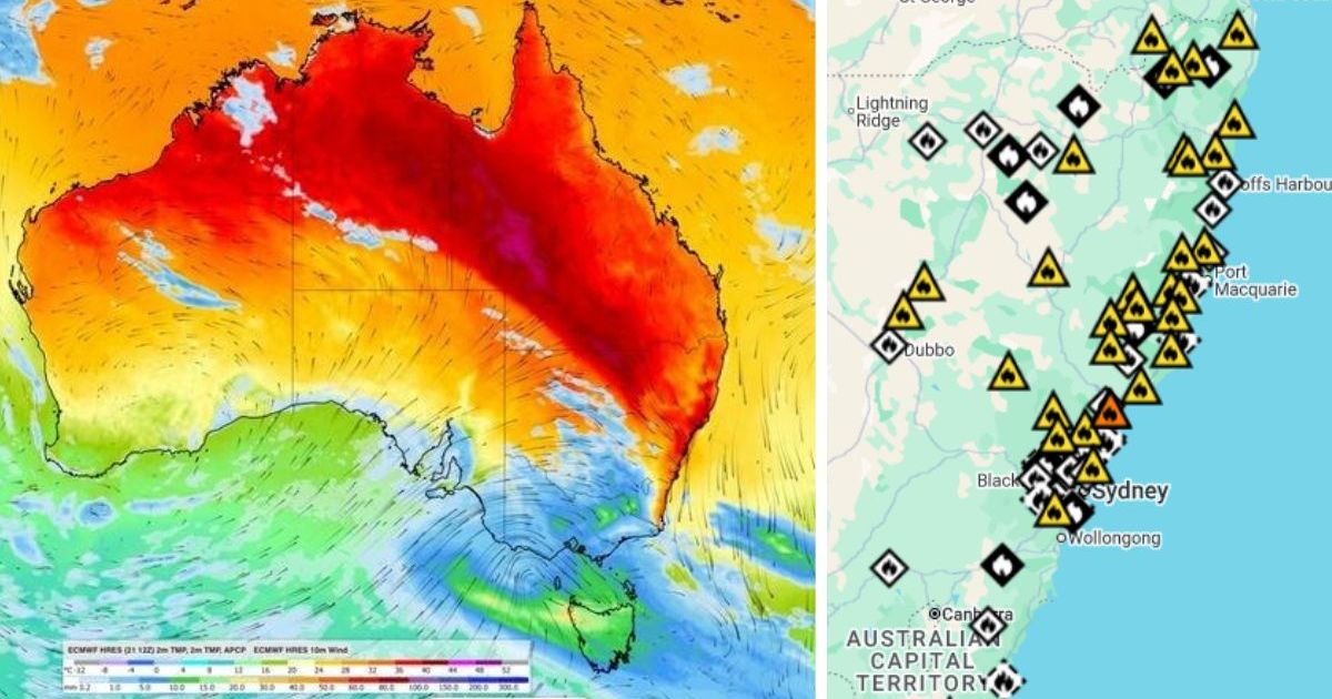 Firefighters battle multiple blazes as heatwave hits