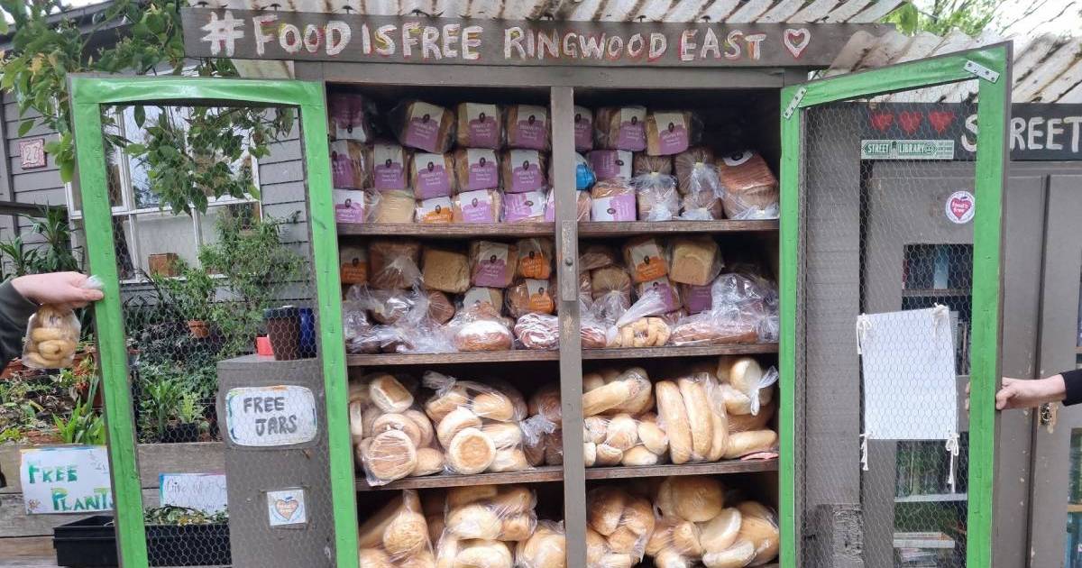 The community volunteers keeping food on shelves
