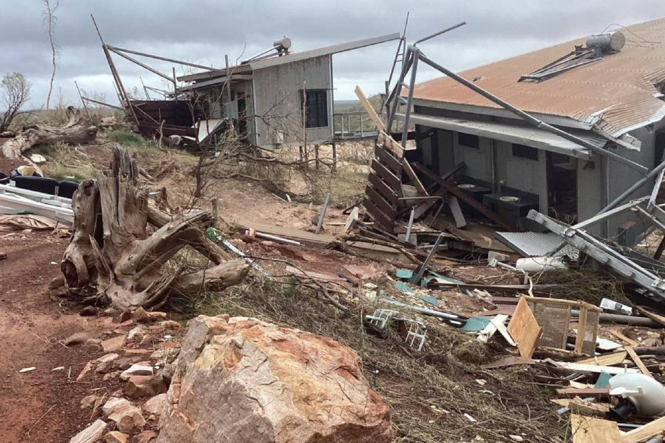Direct hit: Cyclone devastates luxury wilderness resort
