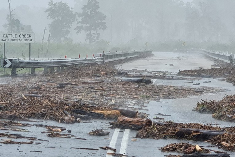 Three rescues as deluge hits flood-stricken Qld