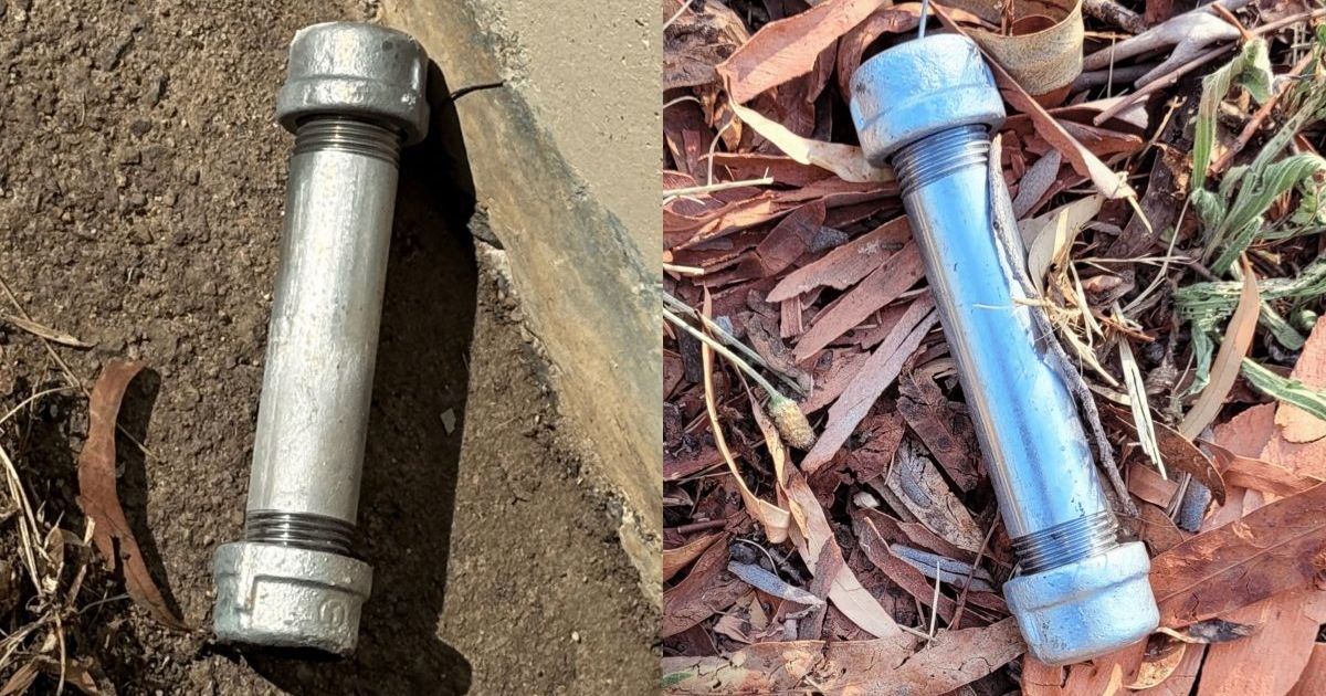 Warning after pipe bombs found in Canberra parks