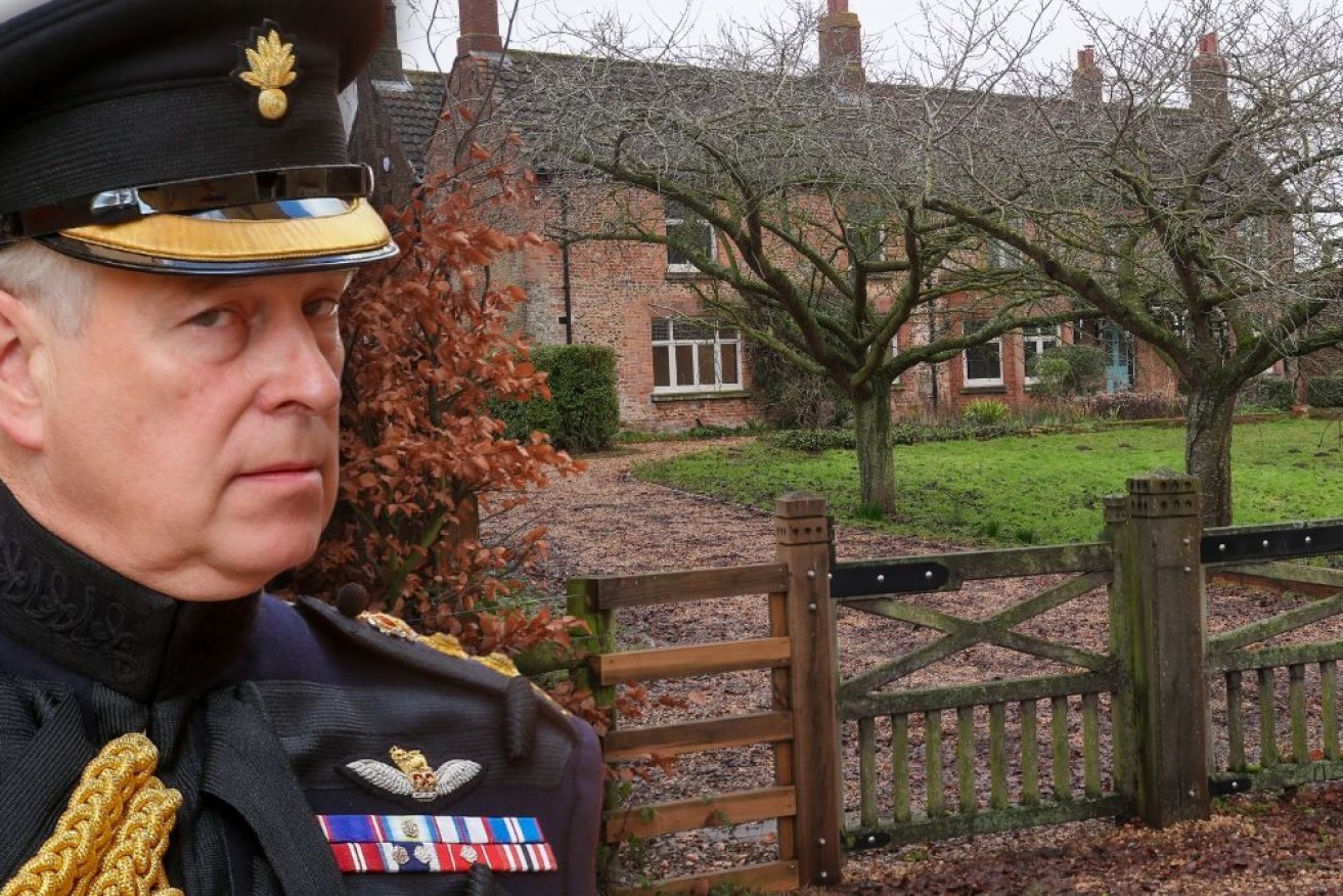 Removal vans, repairs: Ex-prince Andrew's 'ramshackle' new home