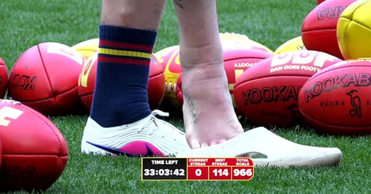 Ex-AFL star attempts to break 48-hour goal kicking record