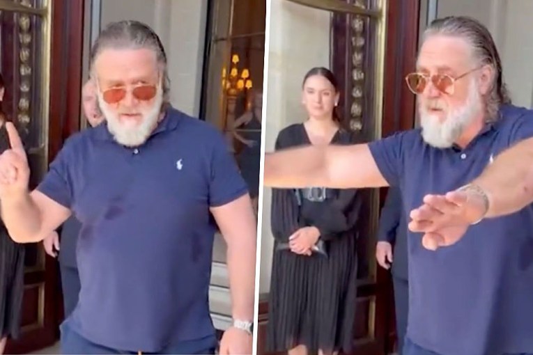 Crowe regrets phone-throwing arrest in New York