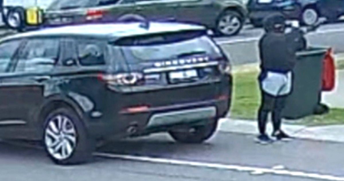 Footage shows masked gunman firing on suburban street